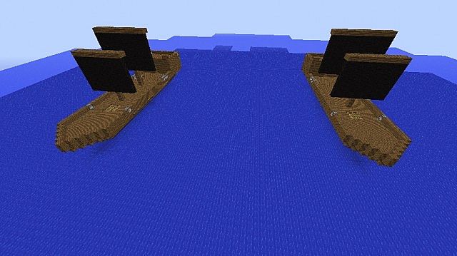 batalha de navios Minecraft Map