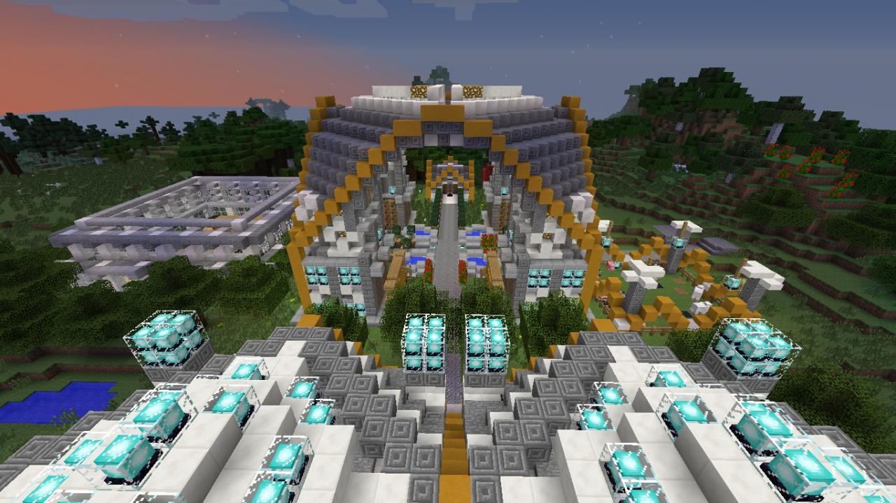 Spawn for a server Minecraft Map
