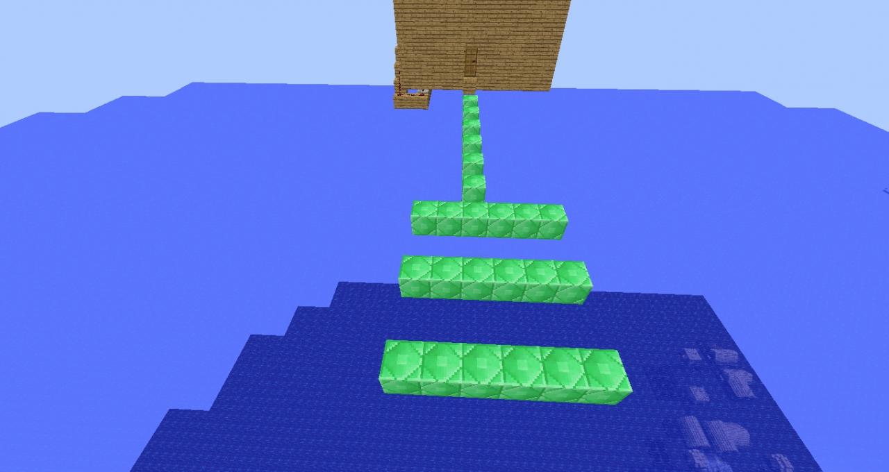 water parcour Minecraft Map