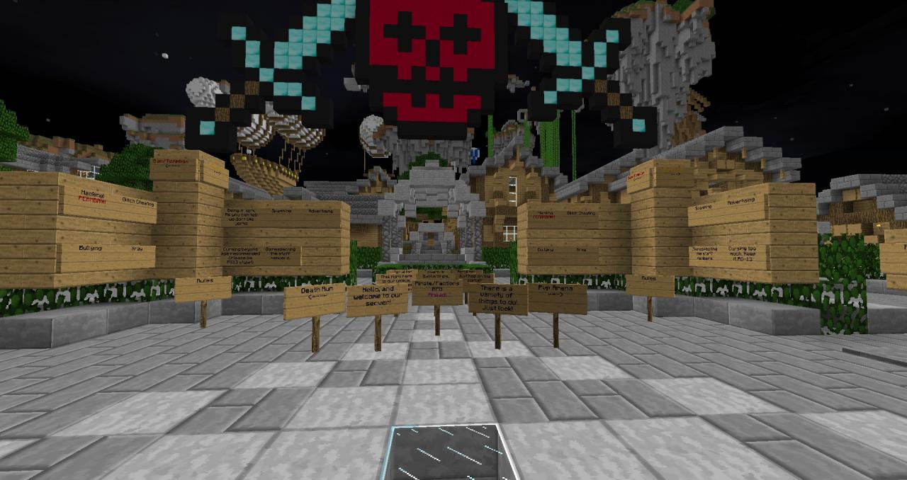 MC-Kingdom Hub~ Minecraft Map