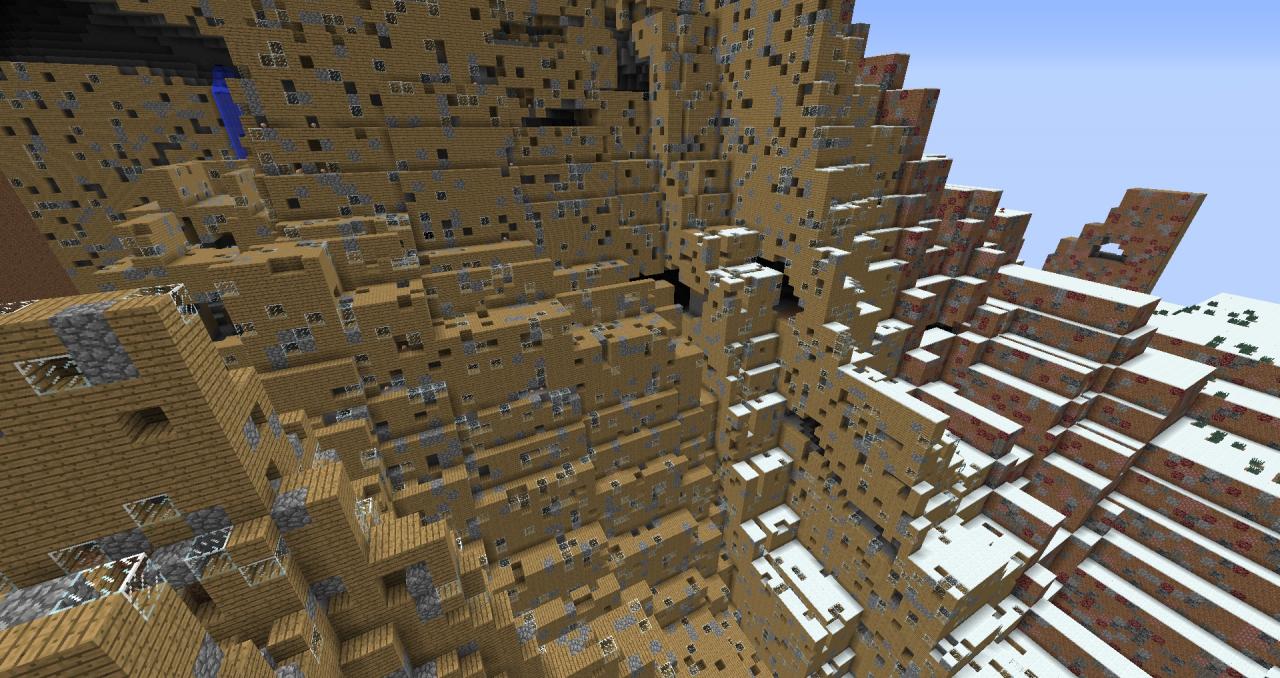 Corrupted Terrain Minecraft Map