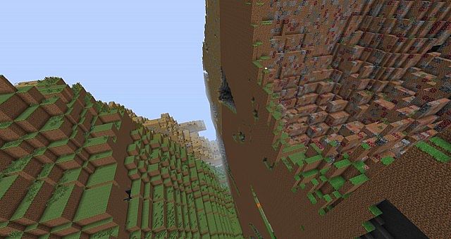 Corrupted Terrain Minecraft Map