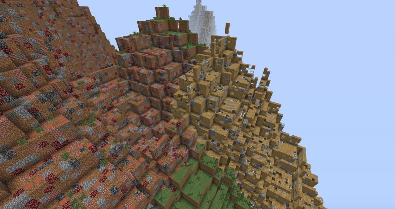 Corrupted Terrain Minecraft Map