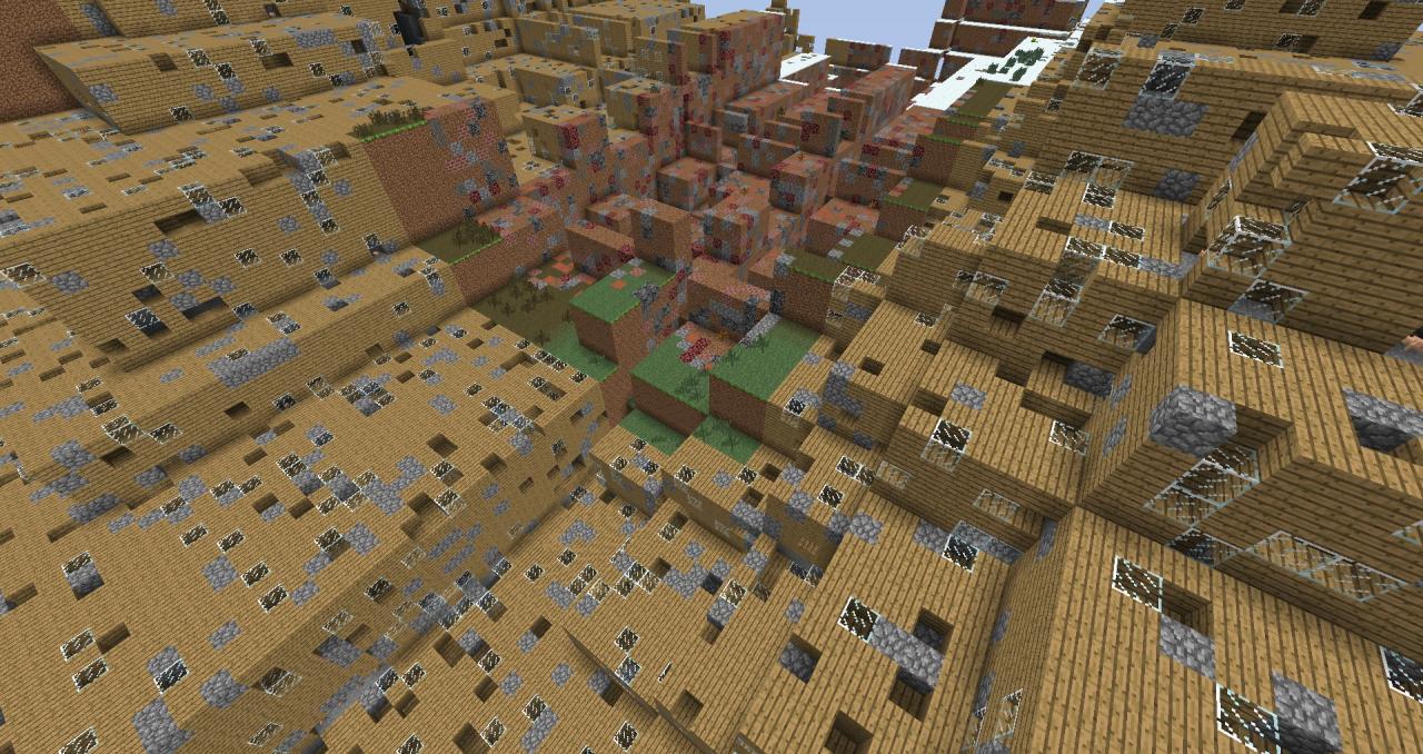 Corrupted Terrain Minecraft Map