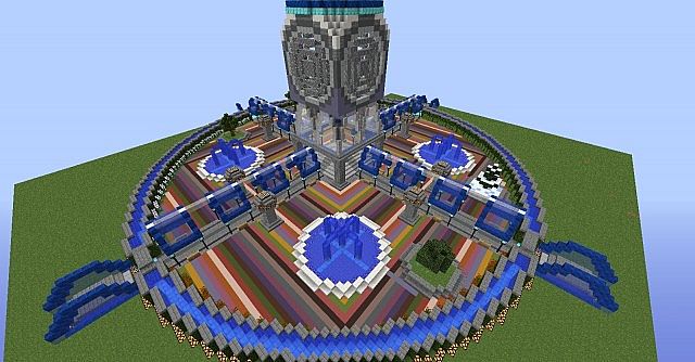 Hub/Lobby very simple Minecraft Map