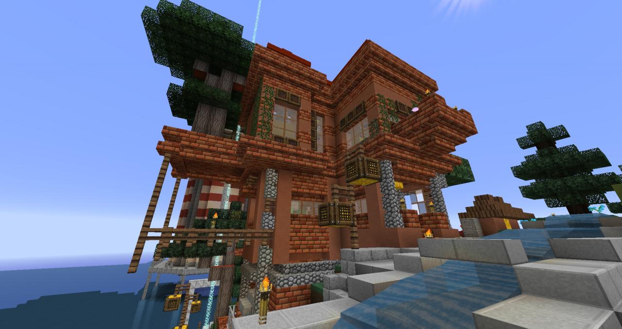 Brick & Clay House Minecraft Map