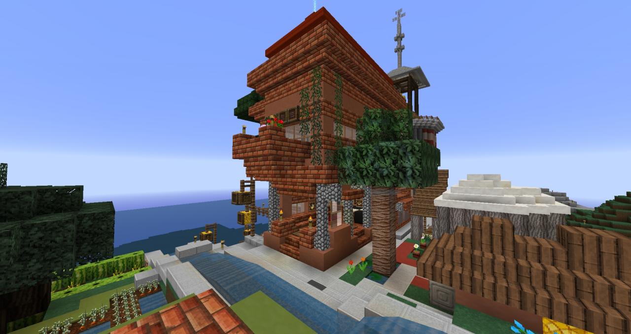 Brick & Clay House Minecraft Map