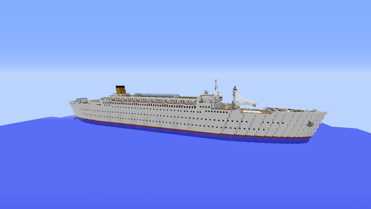 The RMS OCEANIC (A Minecraft Ocean Liner) Minecraft Map
