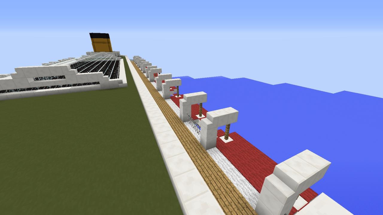 The RMS OCEANIC (A Minecraft Ocean Liner) Minecraft Map