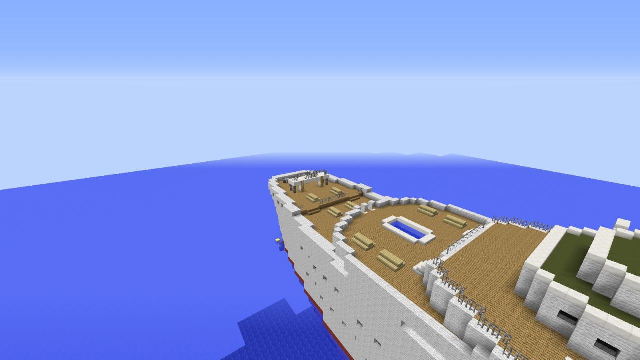 The RMS OCEANIC (A Minecraft Ocean Liner) Minecraft Map