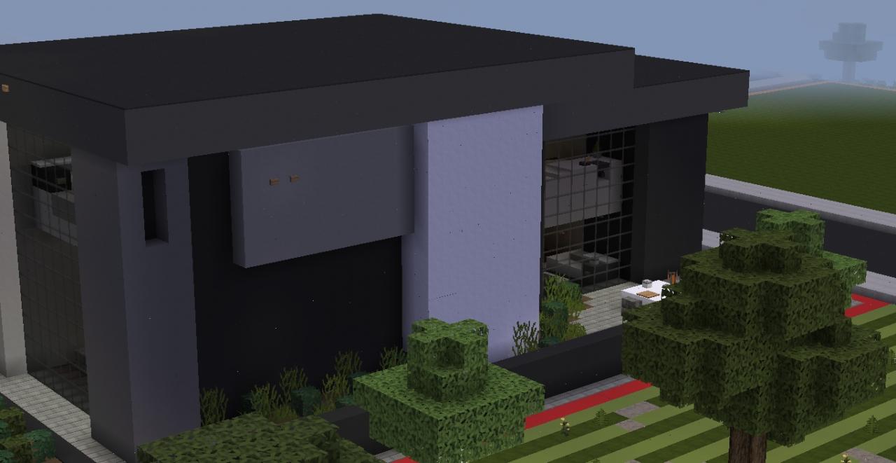Mass** Modern House Minecraft Map