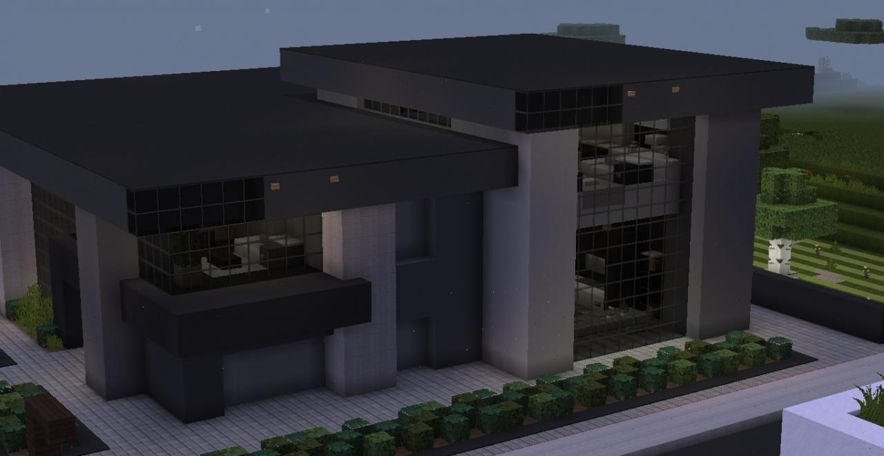 Mass** Modern House Minecraft Map