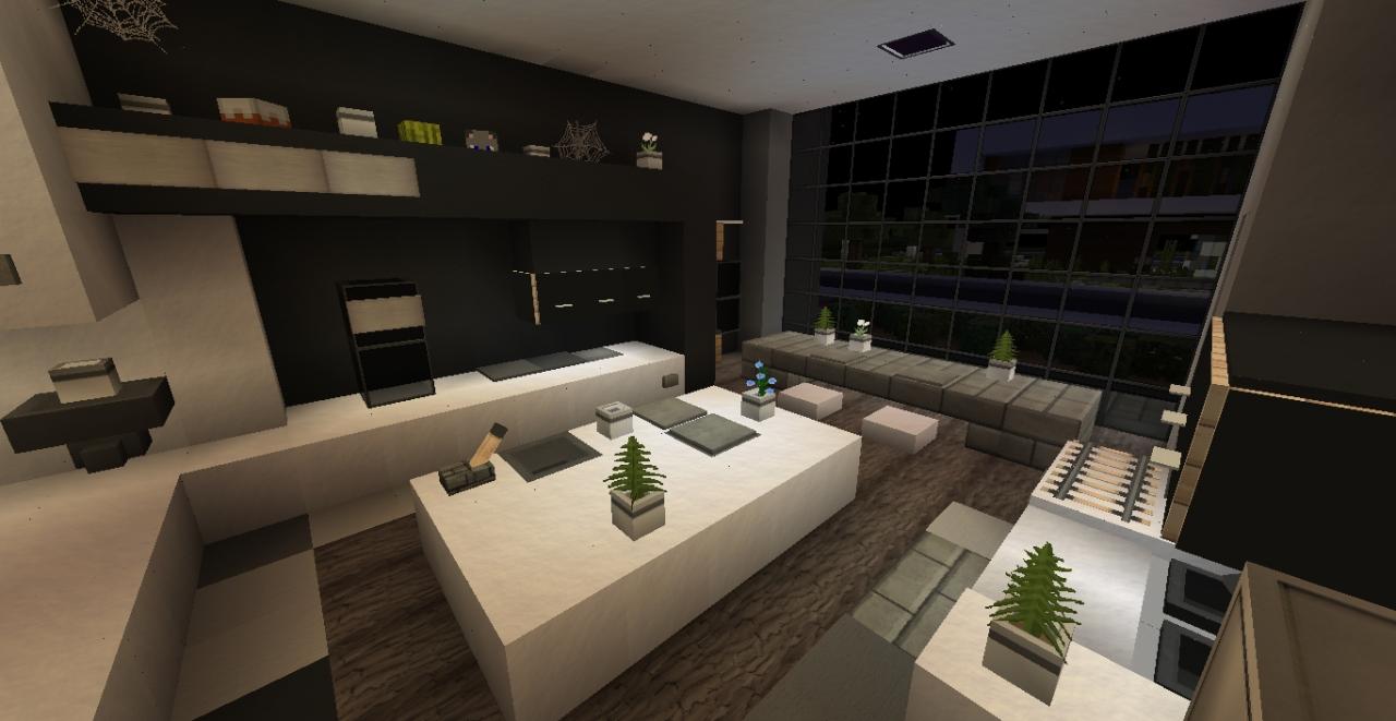 Mass** Modern House Minecraft Map