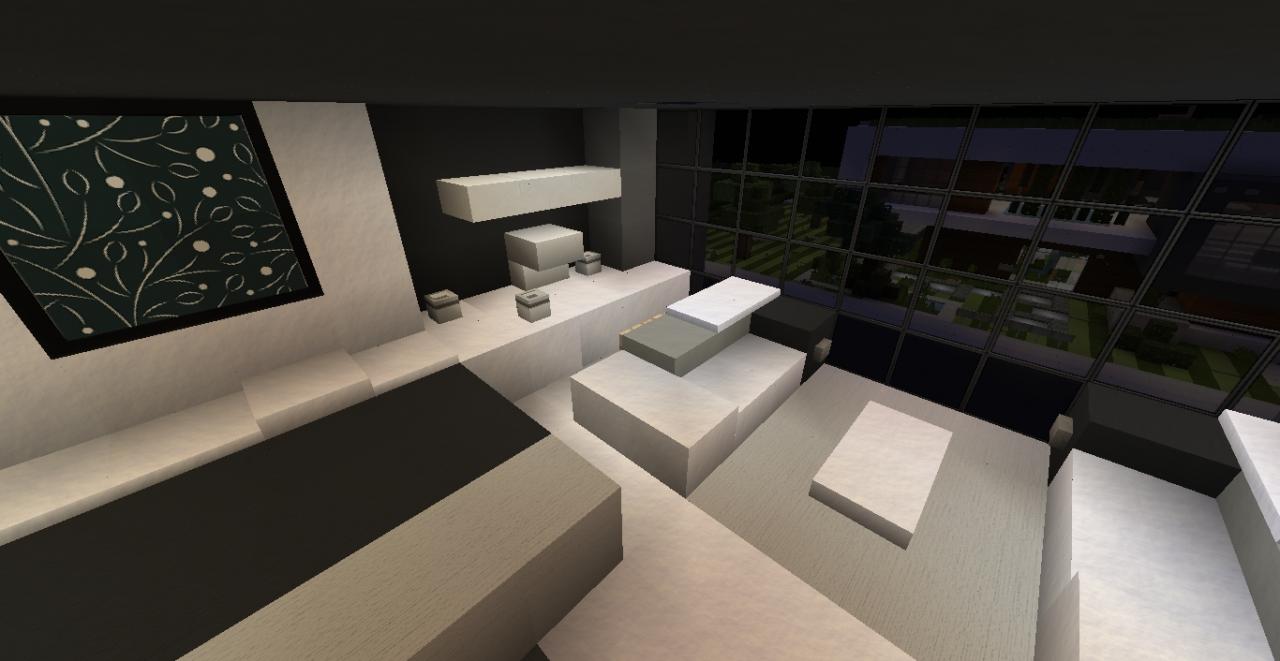 Mass** Modern House Minecraft Map