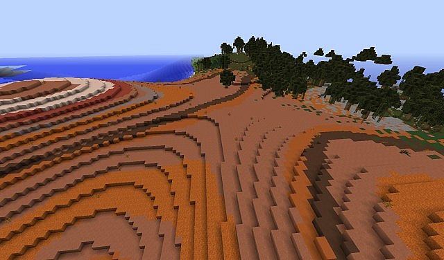 The World (HUGE TERRAIN) Custom terrain map Minecraft Map