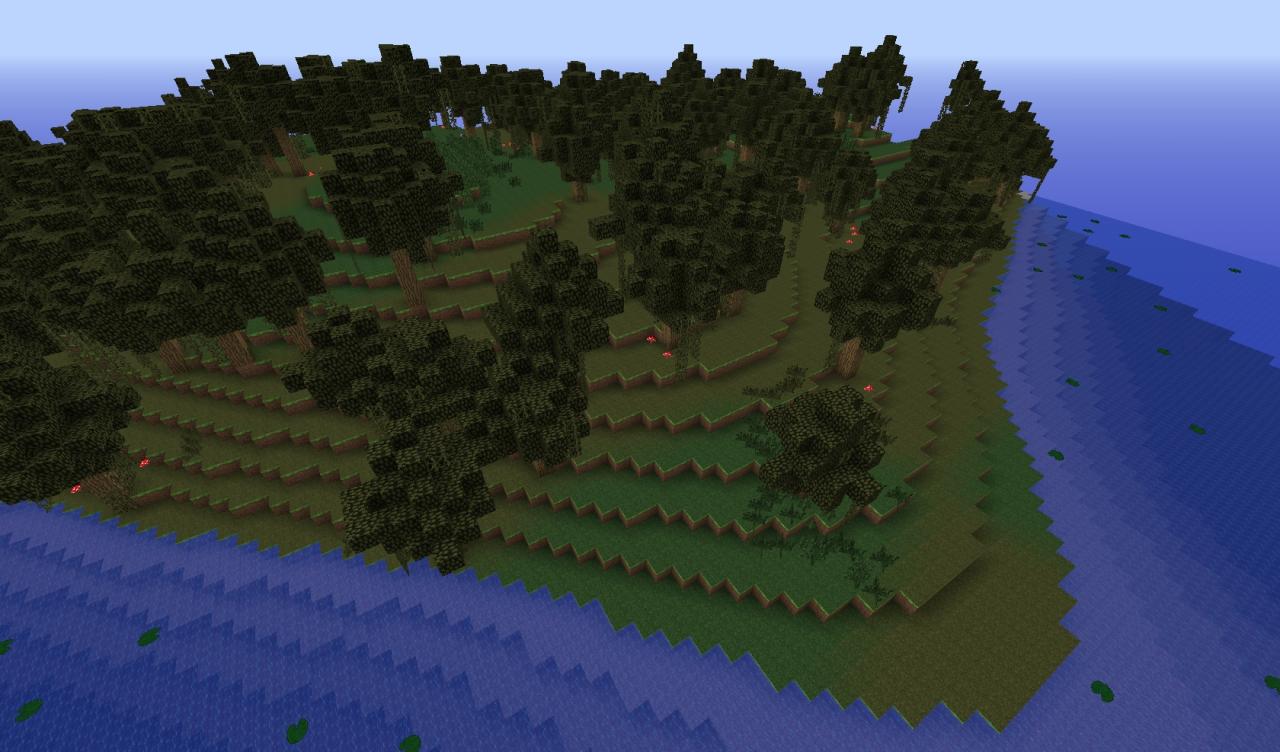 The World (HUGE TERRAIN) Custom terrain map Minecraft Map