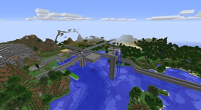 AWESOME SURVIVAL SERVER (Read Desc) Minecraft Map