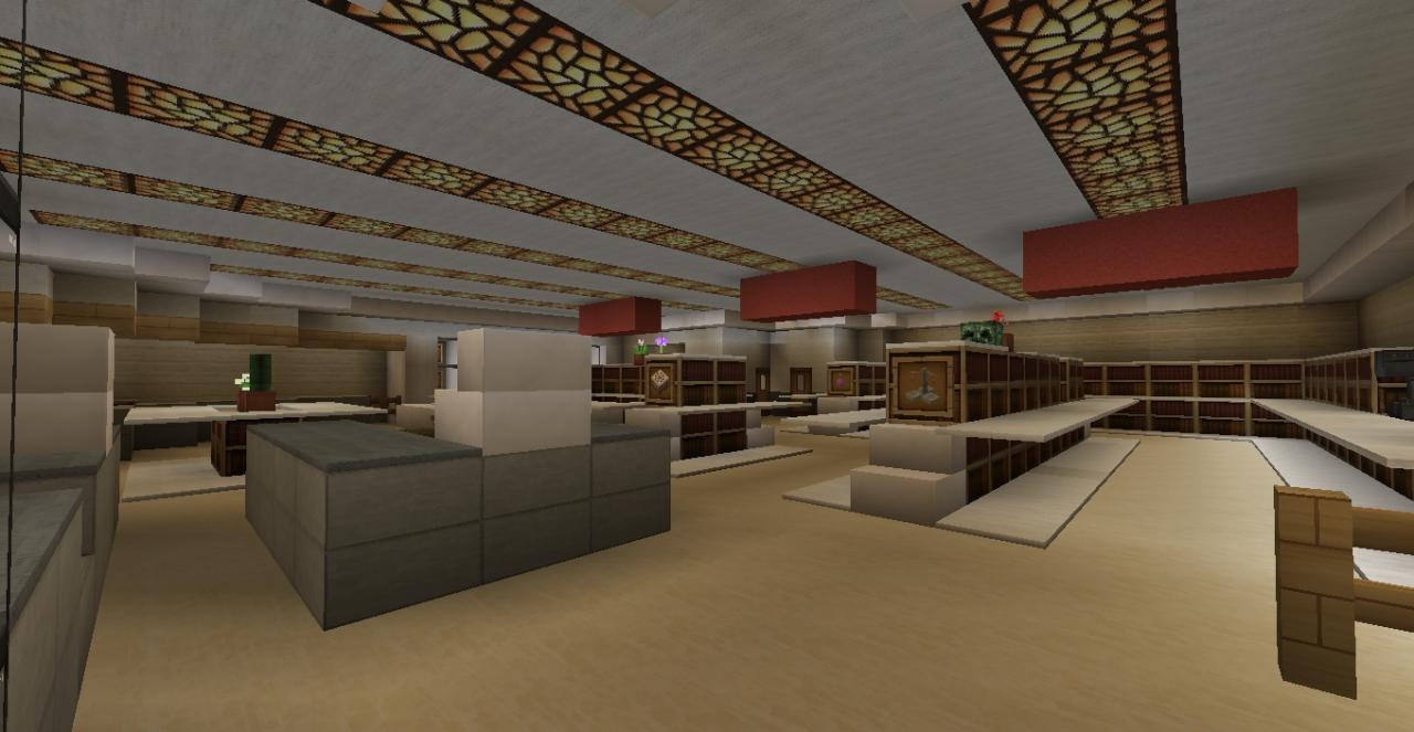 Suburban Pharmacy Minecraft Map