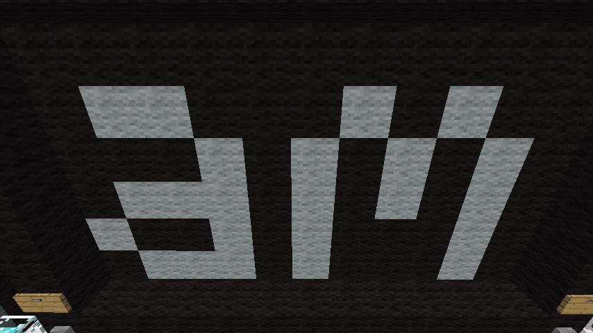 Animated text Minecraft Map