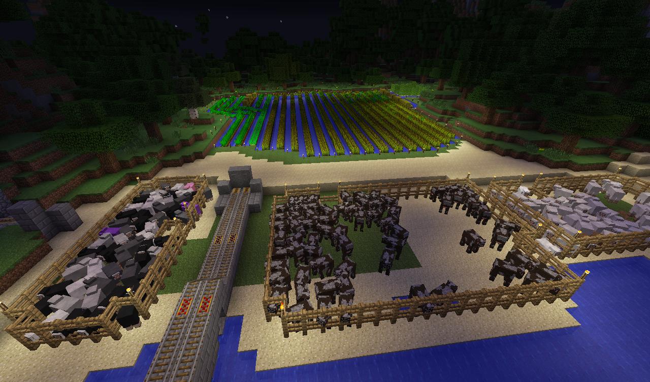 KIEV-[A BEAUTIFUL FARMING CITY] Minecraft Map