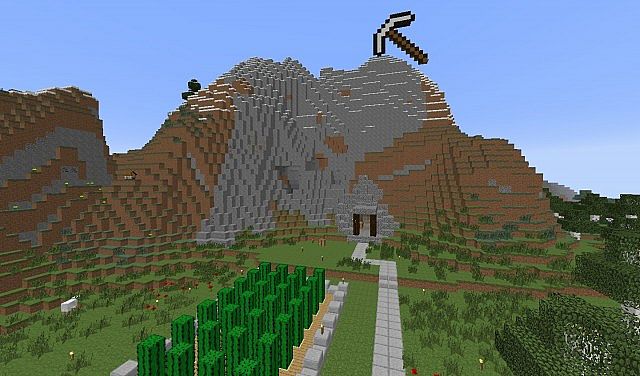 Cool World & House Minecraft Map