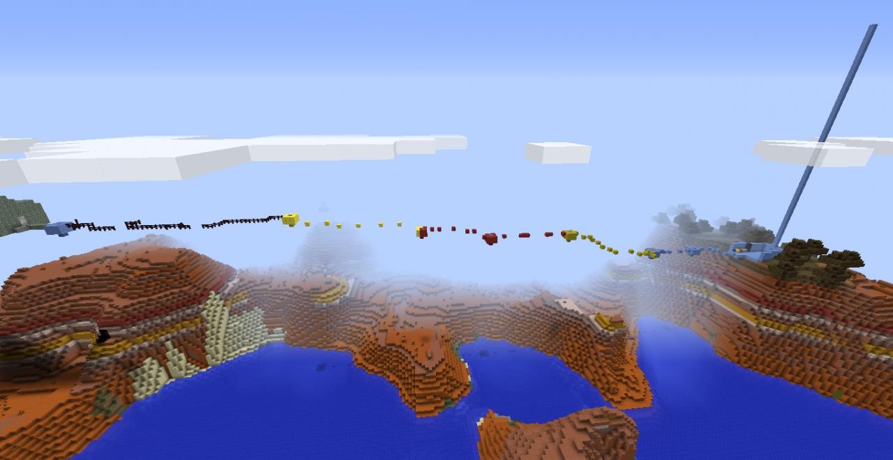 fist map parkour Minecraft Map