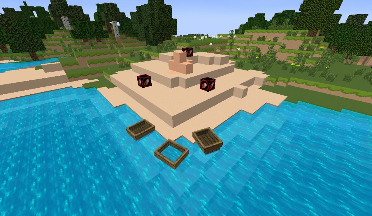 Craft Beach Resource Pack [1.6-1.7] [Boom Beach] Minecraft Texture Pack