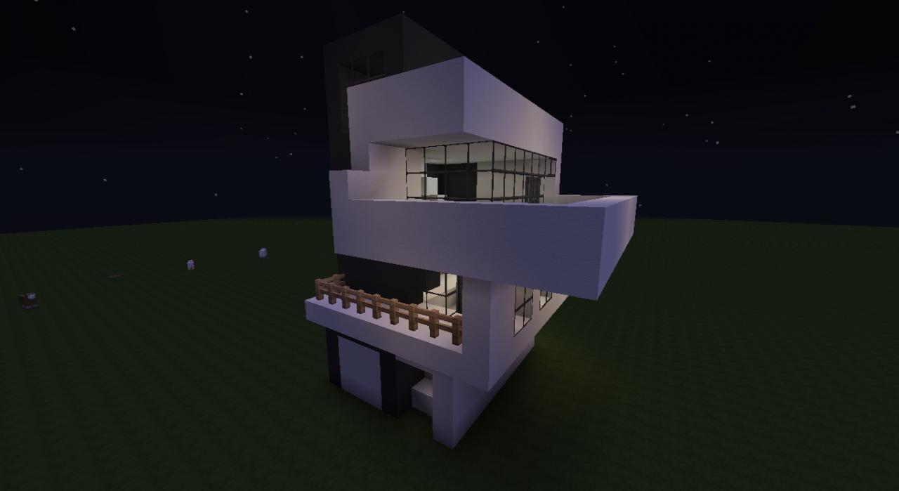 Small Modern House Minecraft Map