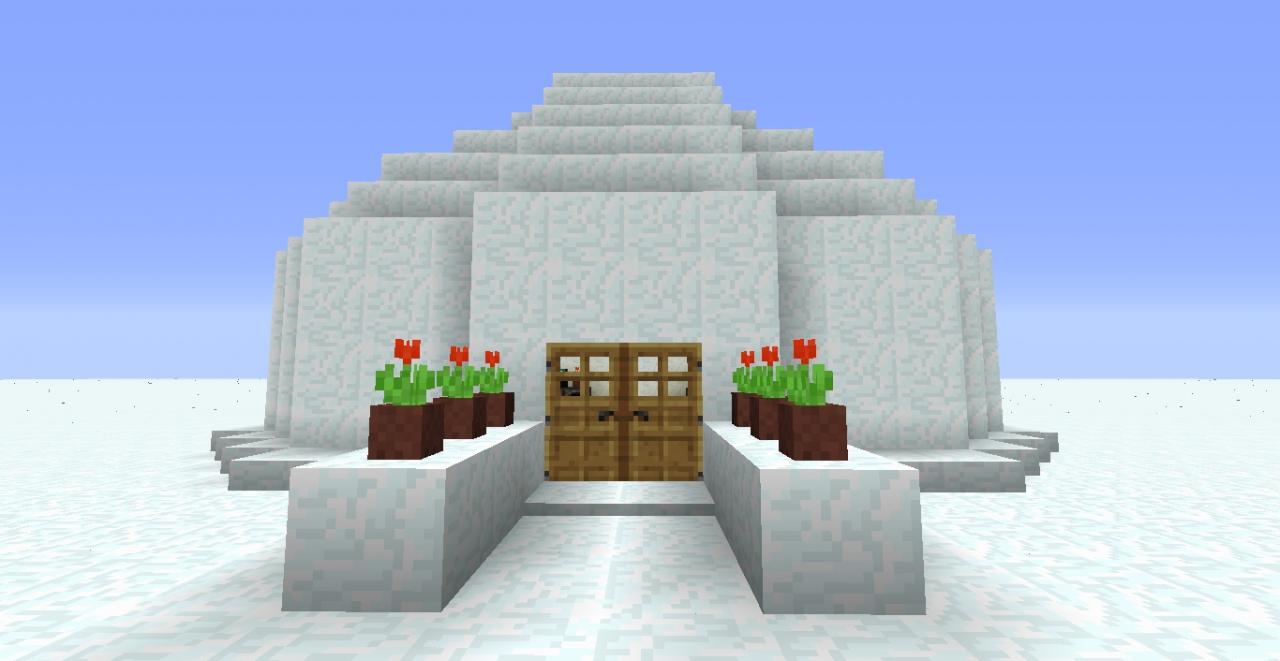 Igloo House Minecraft Map