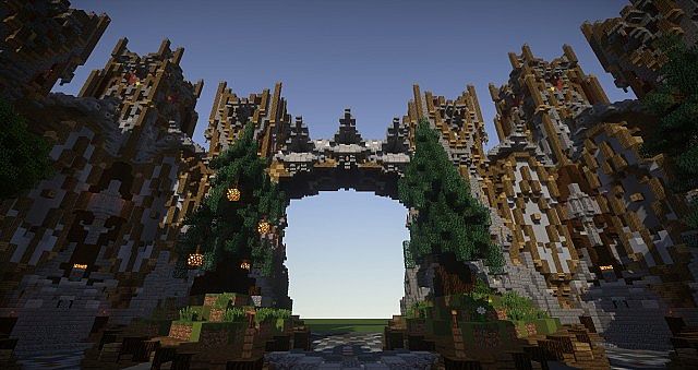 [Medieval/Futuristic] OreCraft Creative Spawn [Commission] Minecraft Map