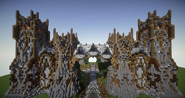 [Medieval/Futuristic] OreCraft Creative Spawn [Commission] Minecraft Map