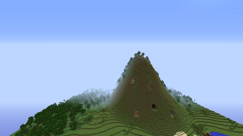 Giant Custom Hills Biome - Custom Terrain Minecraft Map