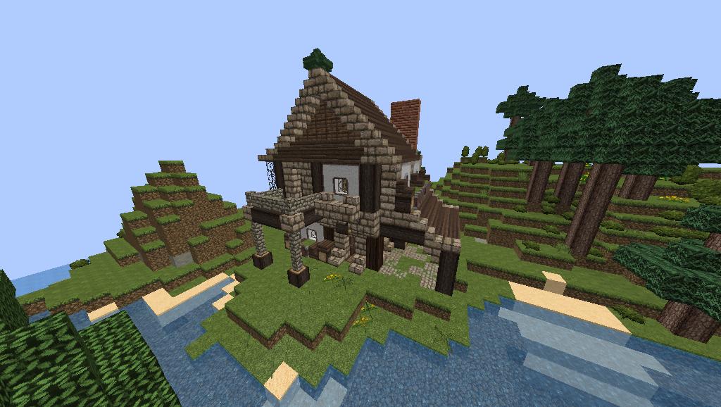 Riverside House Minecraft Map
