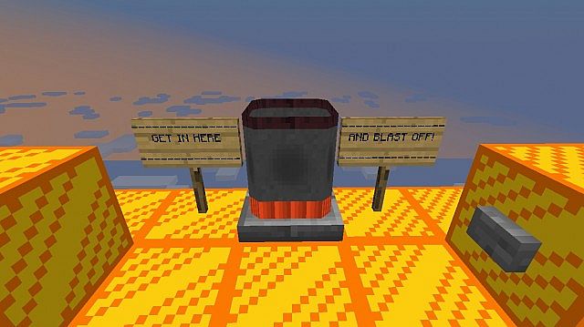 Anti-Gravity Parkour Minecraft Map