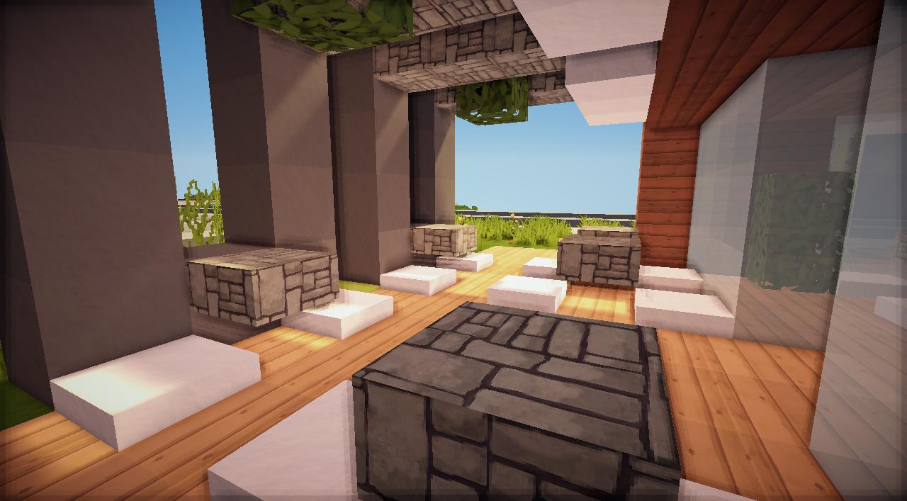 Small Modern Restaurant - By Electro Minecraft Map