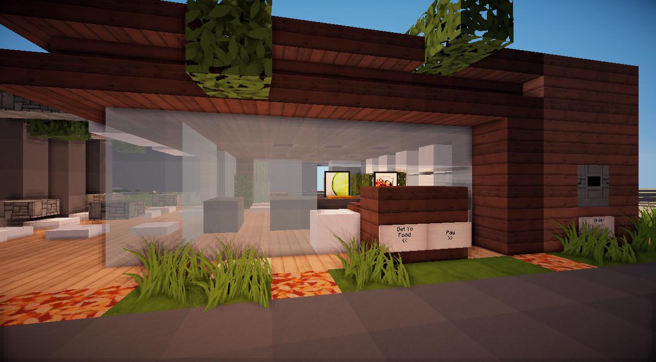 Small Modern Restaurant - By Electro Minecraft Map