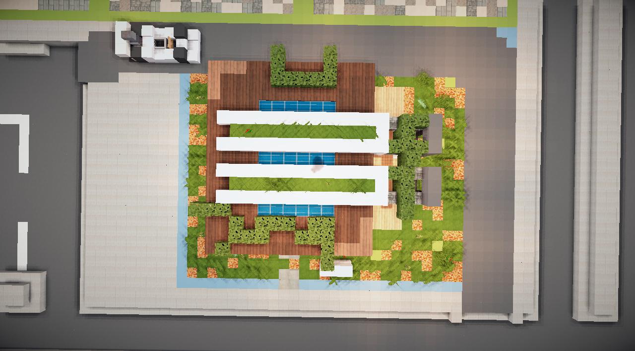 Small Modern Restaurant - By Electro Minecraft Map