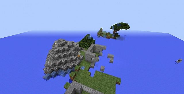 New new island Minecraft Map