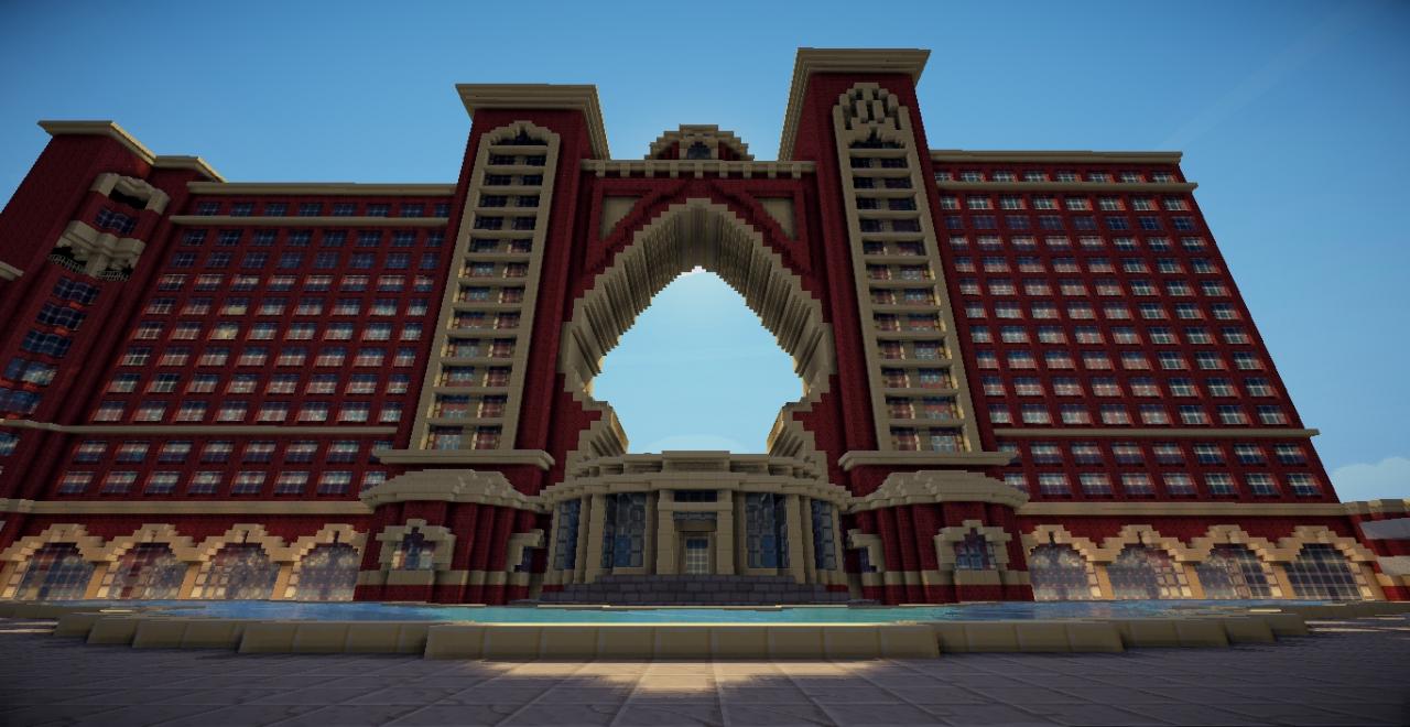 The Atlantis Hotel - Dubai Minecraft Map