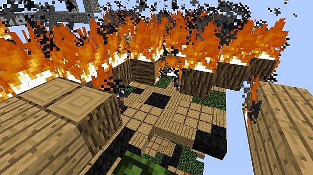 Fire Fall - Minecraft Original Minigame 1.7.2 Minecraft Map