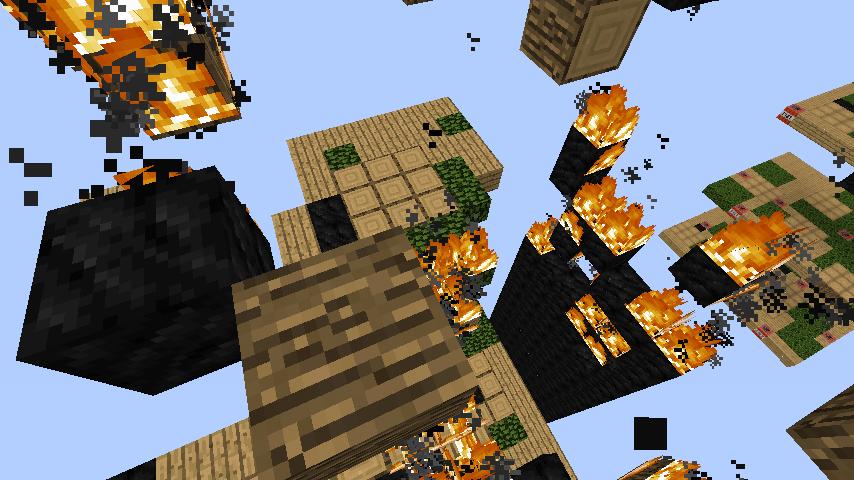 Fire Fall - Minecraft Original Minigame 1.7.2 Minecraft Map