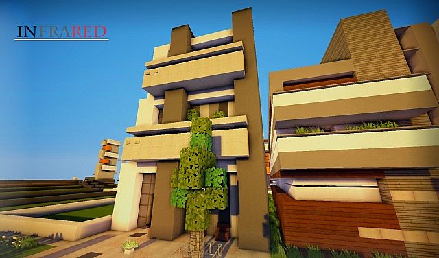 Modern Townhouse Minecraft Map