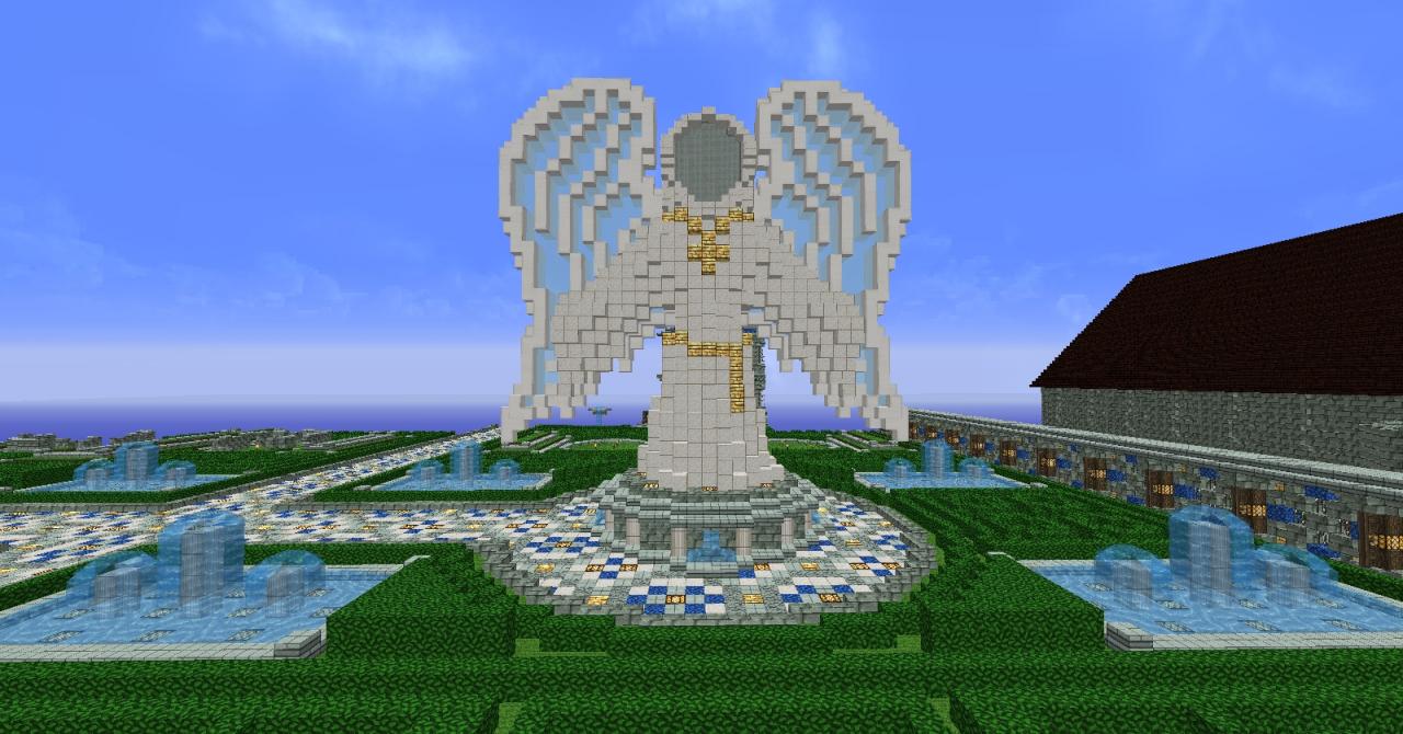 Angel Statue Minecraft Map