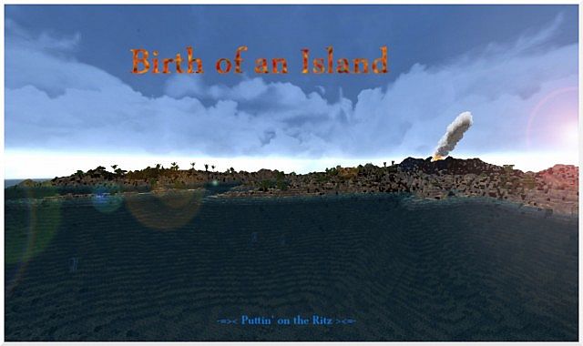 The Birth of an Island - Island Map Minecraft Map