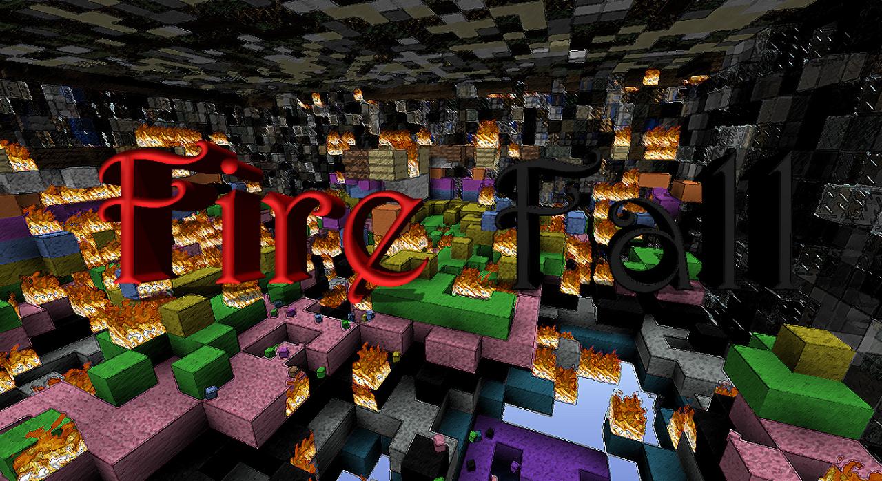 Fire Fall | NEW MINIGAME! Minecraft Map