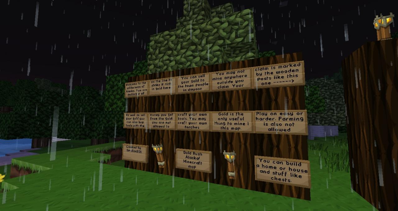 Gold Rush Alaska(map) Minecraft Map