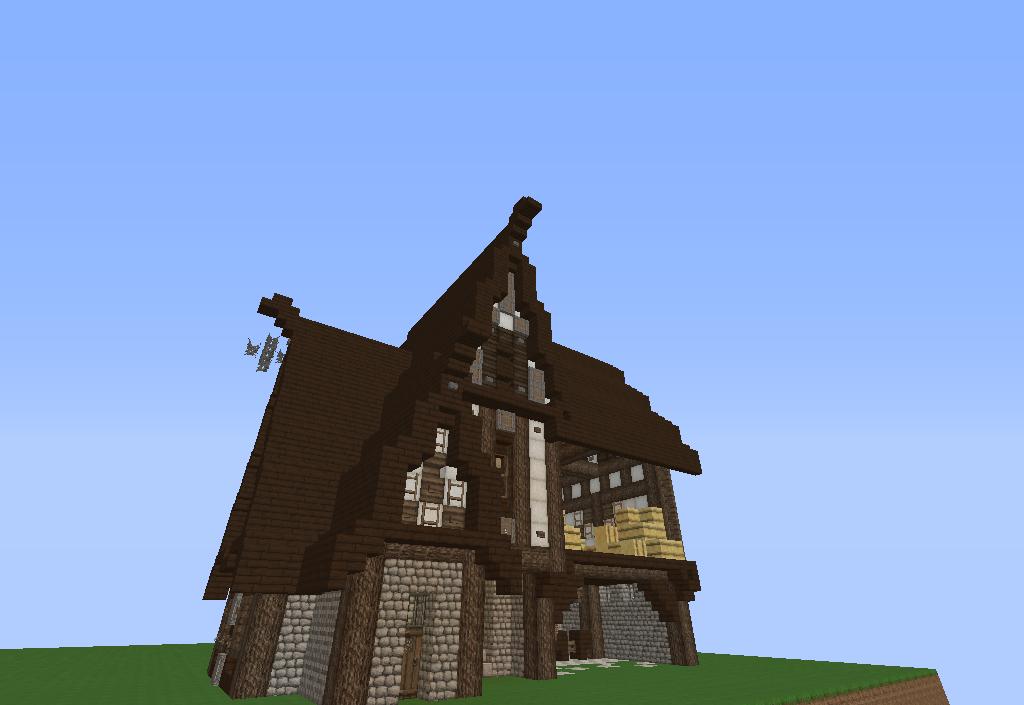 Medieval Barn Minecraft Map