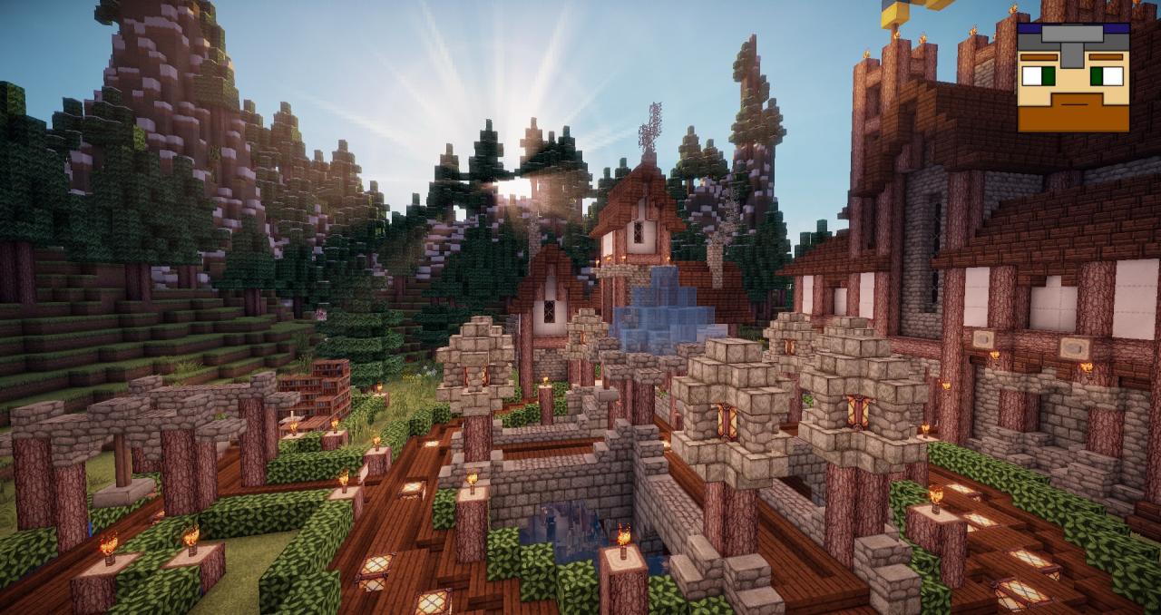 Medieval / Nordic Spawn - By TheJovi Minecraft Map