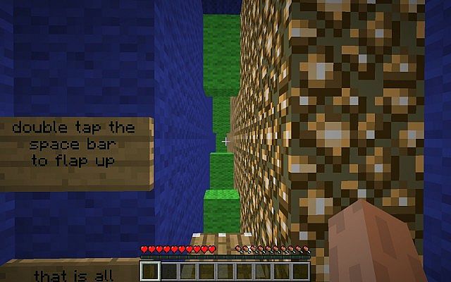 FLAPPY BIRD Minecraft Map