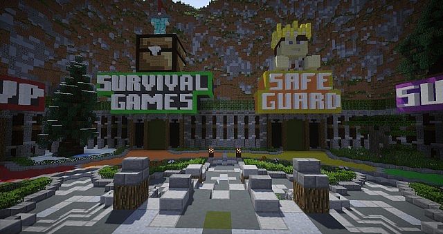 [Hive Inspired] OreCraft Hub [Commission] Minecraft Map